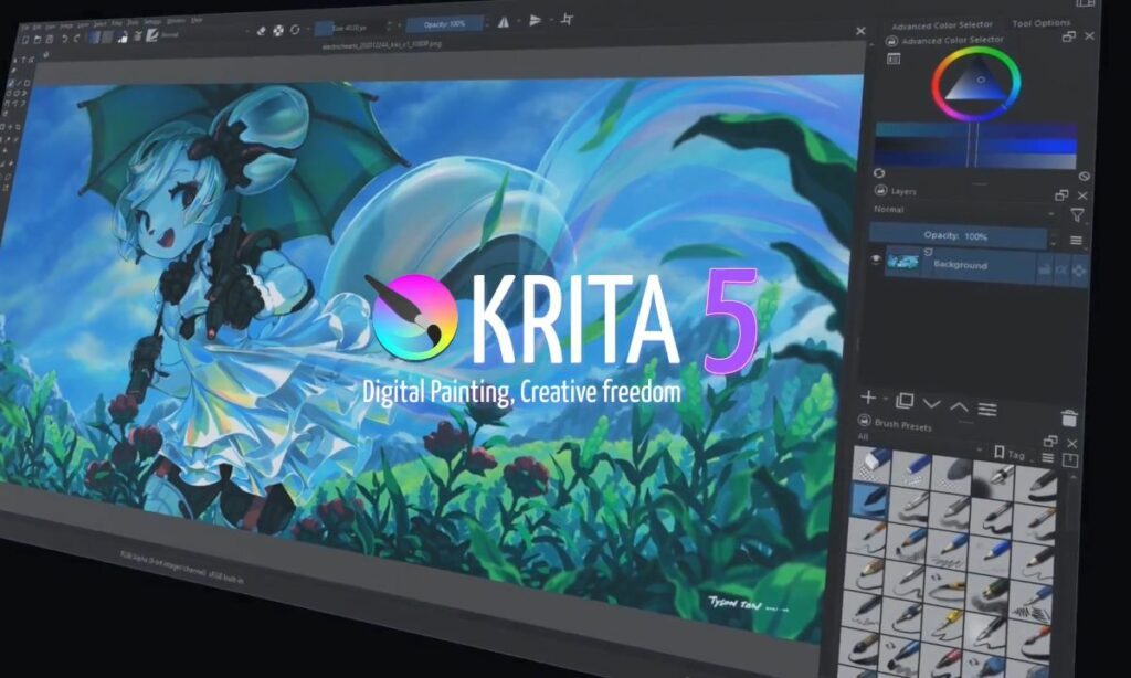 Krita 5.1 mejora la compatibilidad con Photoshop y el soporte de TIFF y WebP | Bantics Cooperativa